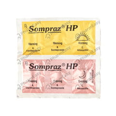 Sompraz Hp Kit Tab - Uses, Side Effects, Dosage, Composition & Price ...