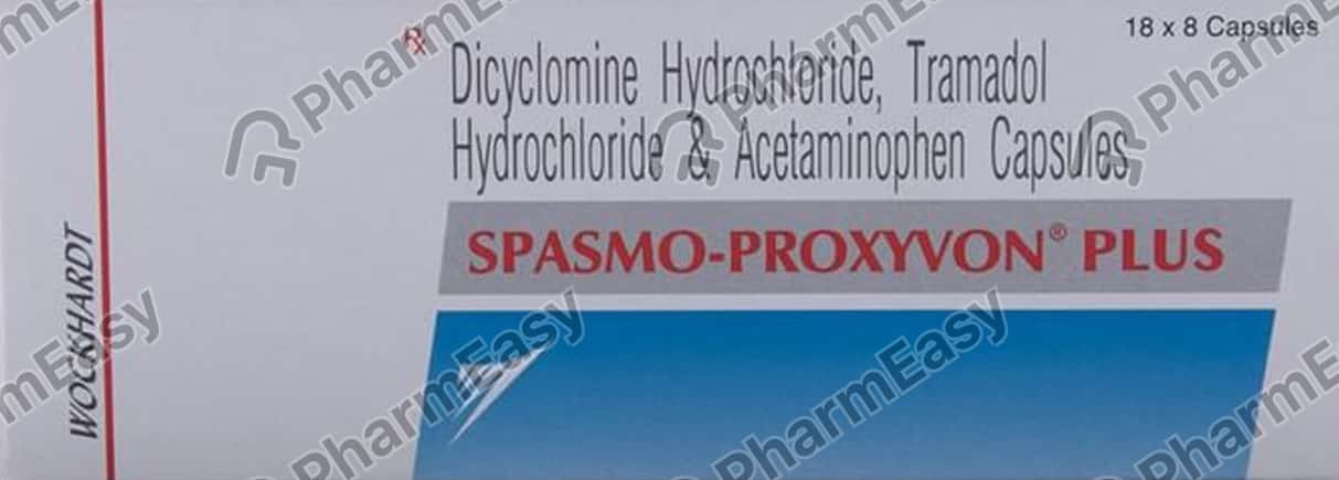 Buy Spasmo Proxyvon Capsule Online & Save Up to 24% at PharmEasy