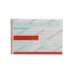 Sporanox Capsule: Uses, Side Effects, Price, Dosage & More Info - PharmEasy