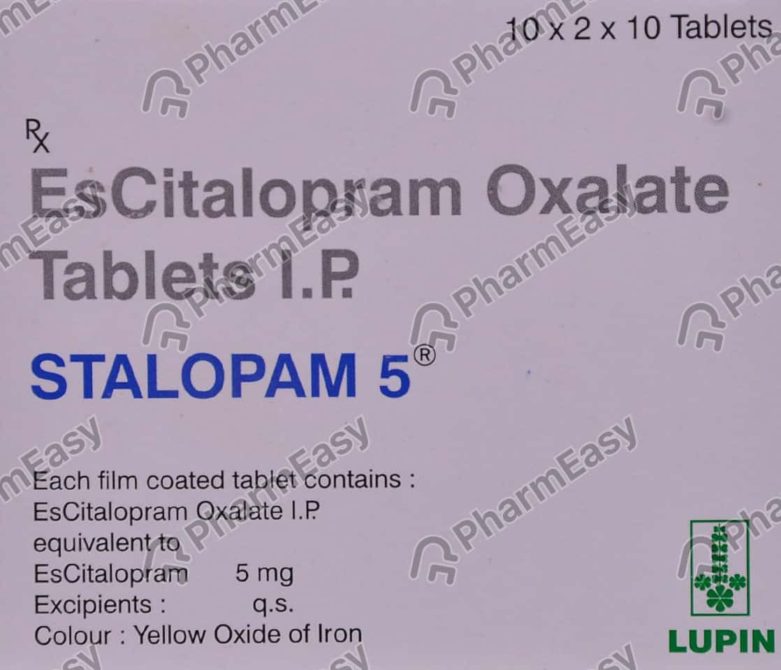 Stalopam 5 MG Tablet (10): Uses, Side Effects, Price & Dosage | PharmEasy