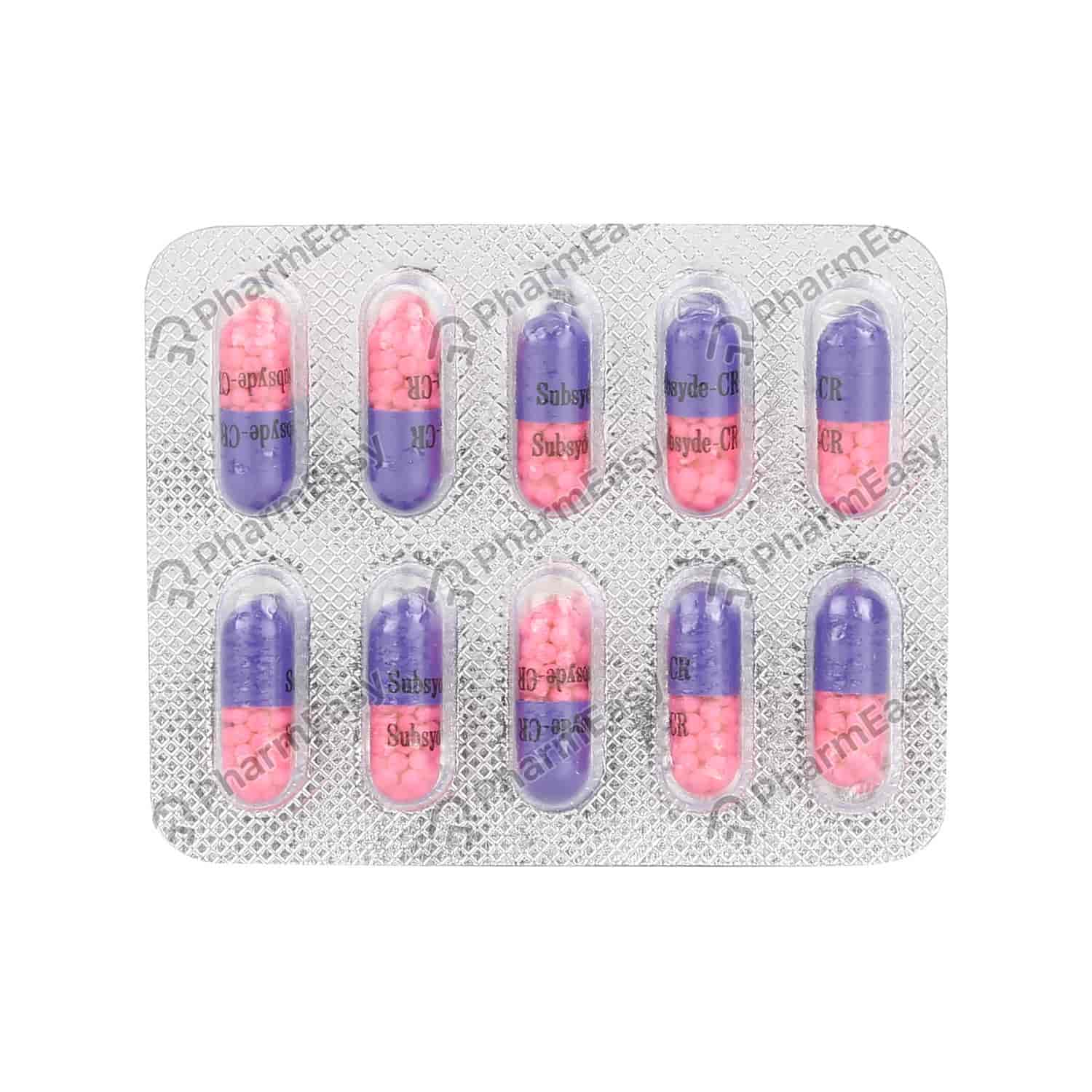 Buy Subsyde Cr Capsule Online at Flat 18% OFF* | PharmEasy