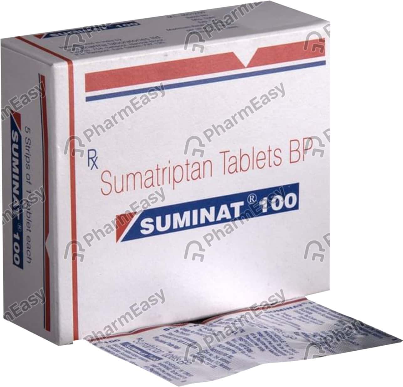 Buy Suminat 100 MG Tablet (1) Online at Flat 15% OFF | PharmEasy