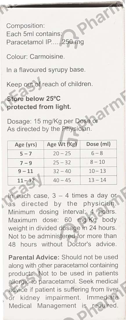 Sumo L Ds 250 MG/5ML Suspension (60): Uses, Side Effects, Price, Dosage ...