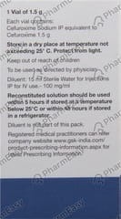 Supacef 1.5gm Powder for injection: Uses, Side-effects, Price, Dosage ...