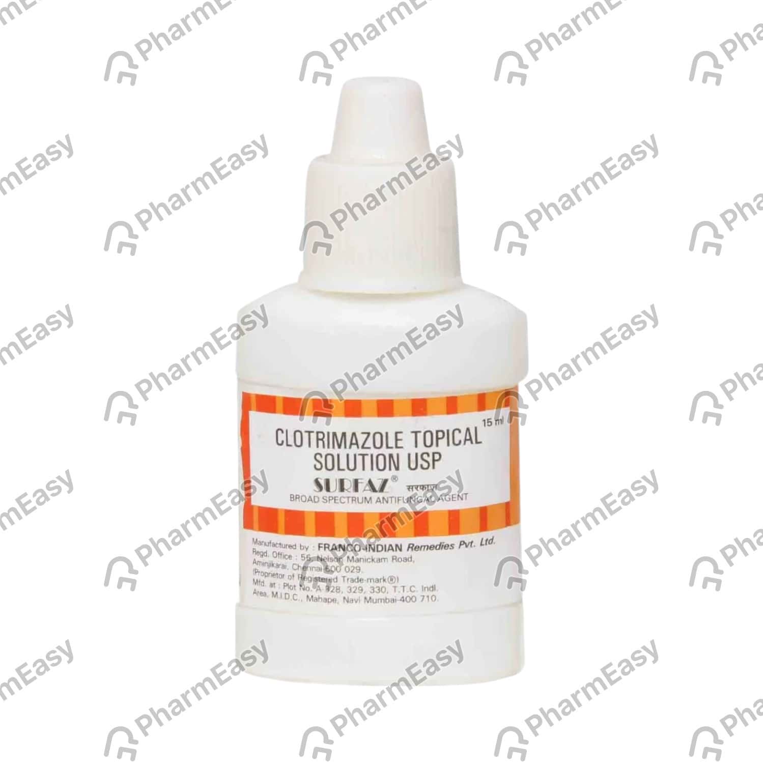 Surfaz 1 % Skin Solution (15): Uses, Side Effects, Price & Dosage ...