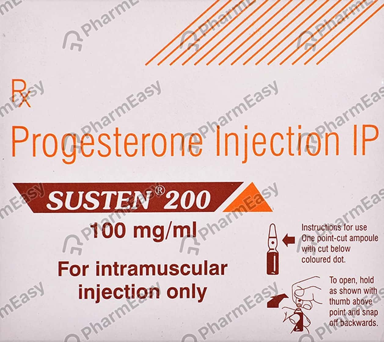 Buy Susten 100 MG/ML Injection (2) Online & Save Up to 24% at PharmEasy