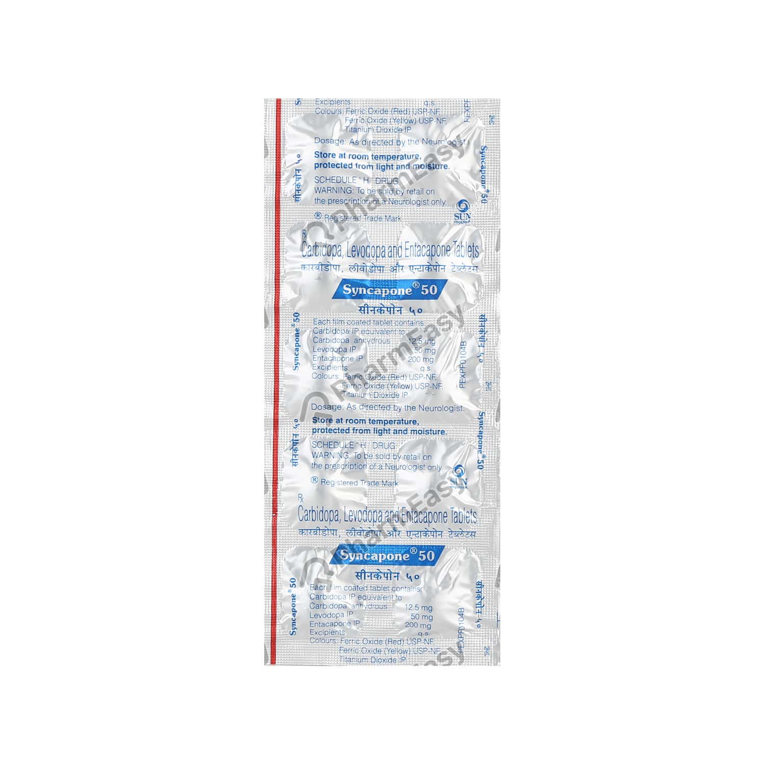 Buy Syncapone 50mg Tablet Online at Flat 18% OFF* | PharmEasy