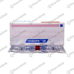 Syndopa Cr Strip Of 10 Tablets: Uses, Side Effects, Price & Dosage ...