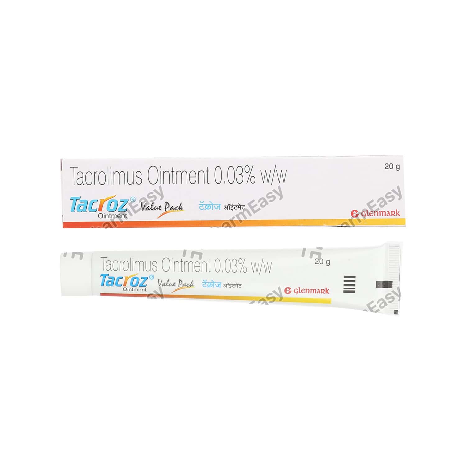 Buy Tacroz 0.03 % Ointment (20) Online at Flat 18% OFF* | PharmEasy