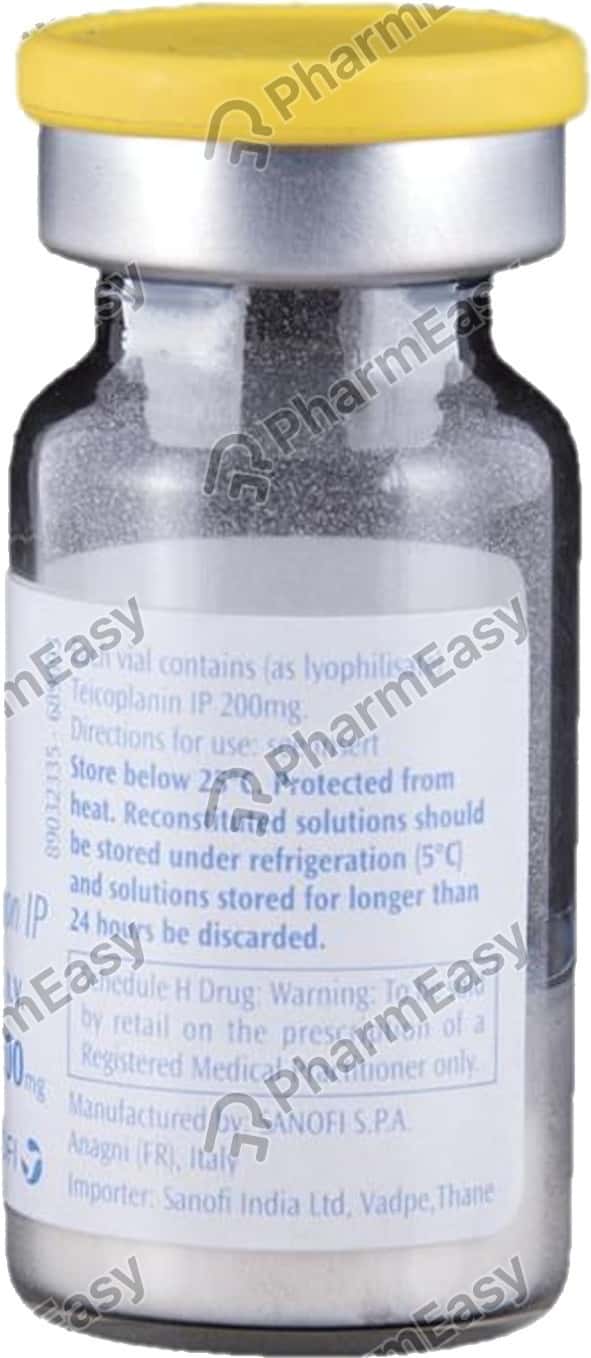 Targocid 200 MG Powder For Injection (1): Uses, Side Effects, Price ...