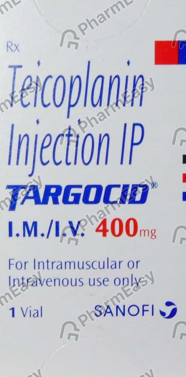 Targocid 400 Powder For Injection: Uses, Side-effects, Price, Dosage ...