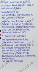 Targocid 400 Powder For Injection: Uses, Side-effects, Price, Dosage ...