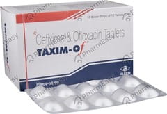Taxim Of Tablet: Uses, Side-effects, Price, Dosage & More Info - PharmEasy