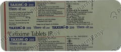 Taxim O 200 Tablet: Uses, Side-effects, Price, Dosage & More Info ...