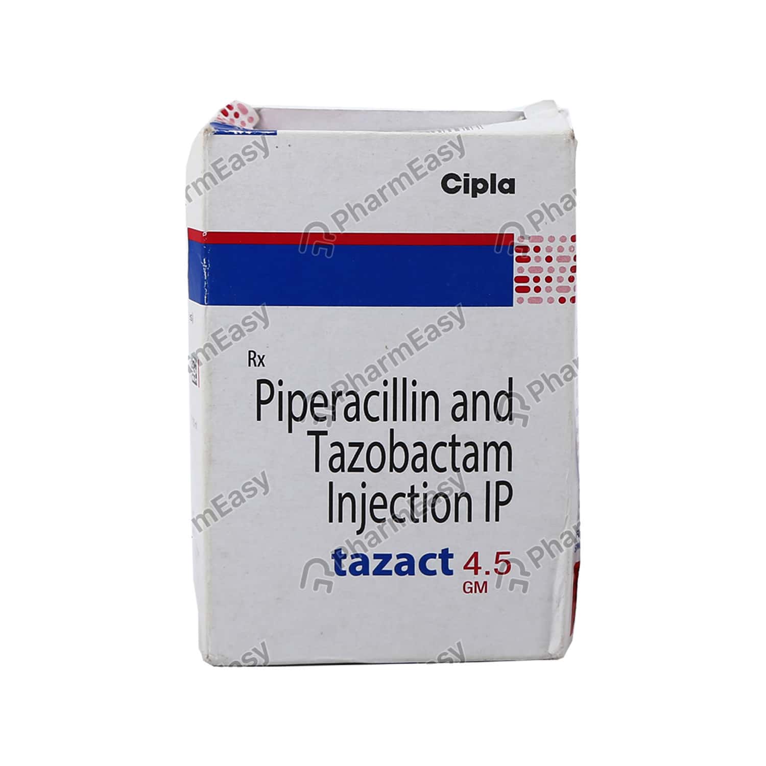 Tazact 4.5gm Injection - Uses, Side Effects, Dosage, Composition ...