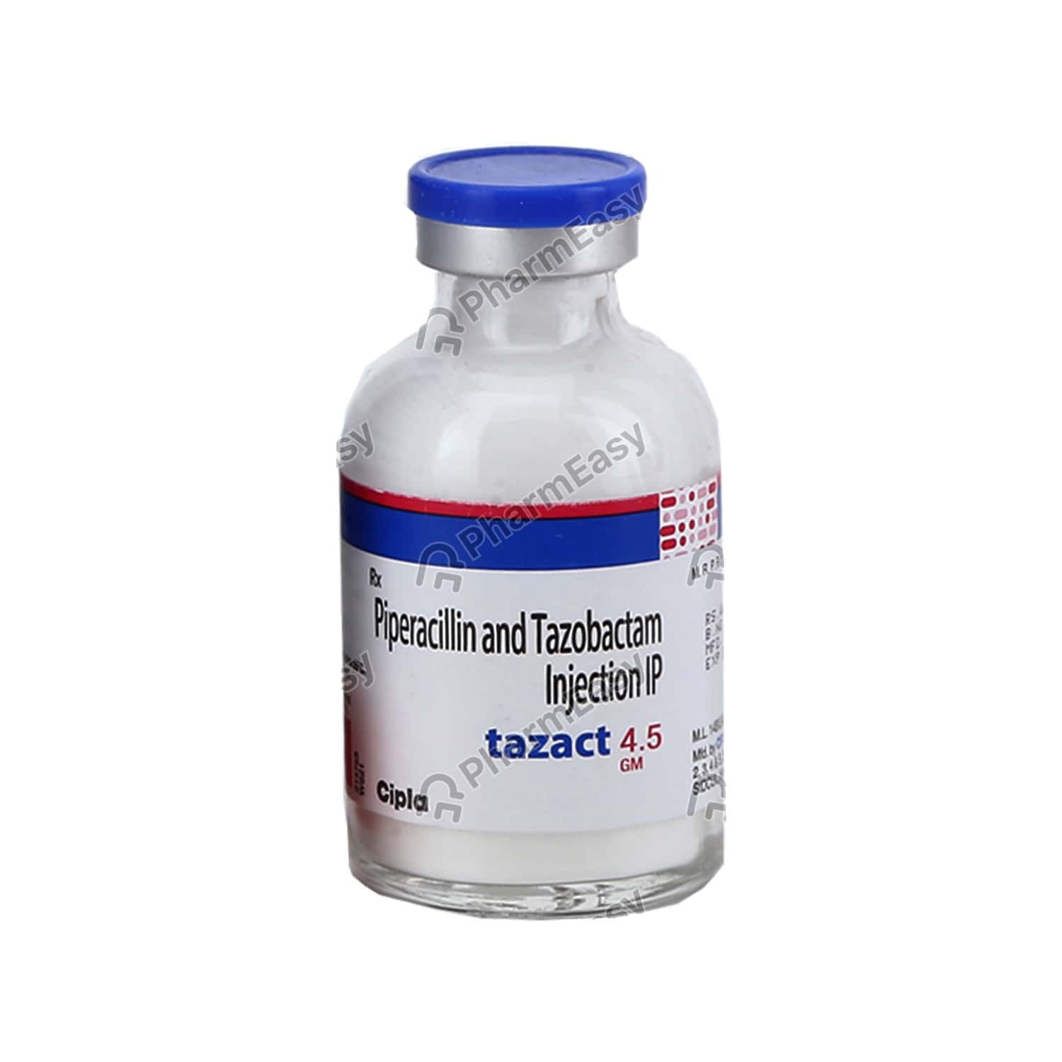 Tazact 4.5gm Injection - Uses, Side Effects, Dosage, Composition ...