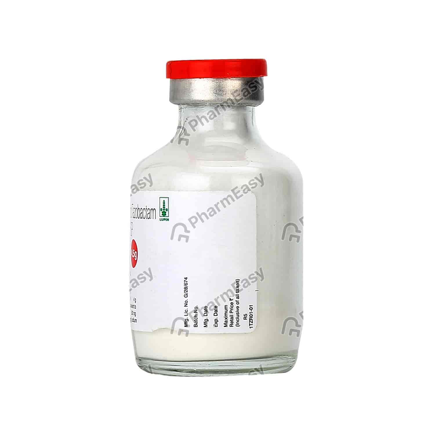 Tazar 4.5gm Inj - Uses, Side Effects, Dosage, Composition & Price ...