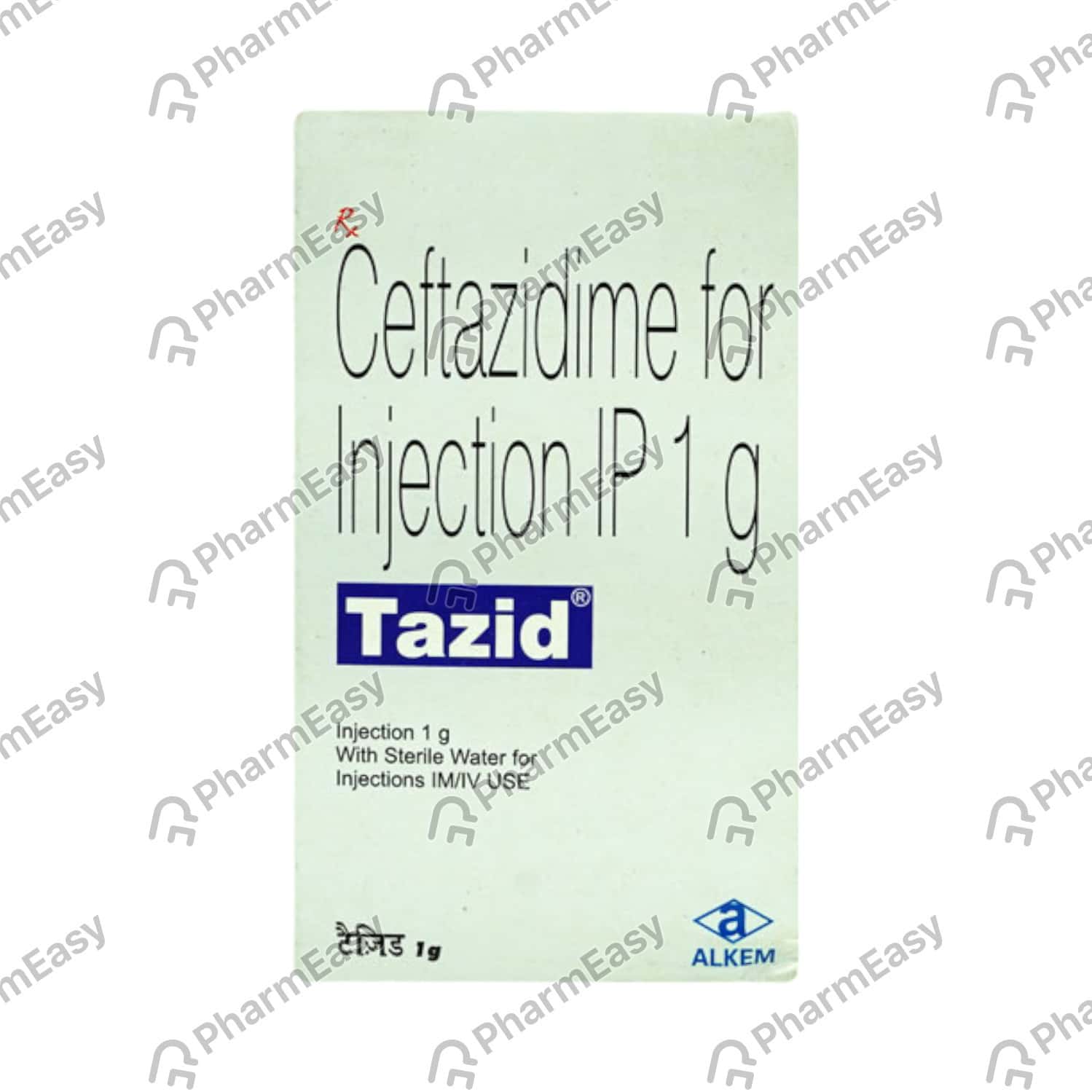 Order Tazid 1gm Dry Vial Of 1 Powder For Injection Online at discount rate