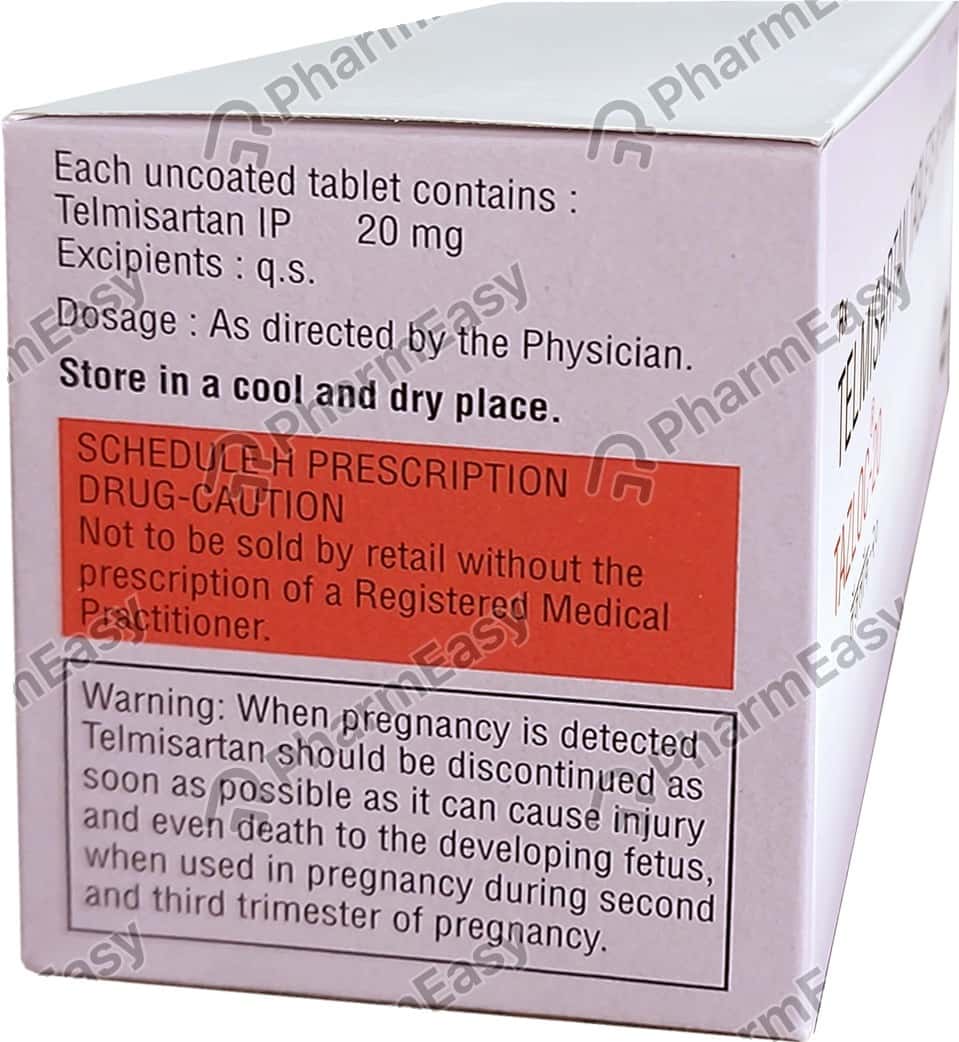 Tazloc 20 MG Tablet (10): Uses, Side Effects, Price & Dosage | PharmEasy