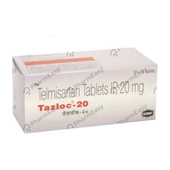 Tazloc 20 MG Tablet (10) - Uses, Side Effects, Dosage, Composition ...