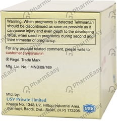 Tazloc H 80mg Strip Of 10 Tablets: Uses, Side Effects, Price & Dosage ...