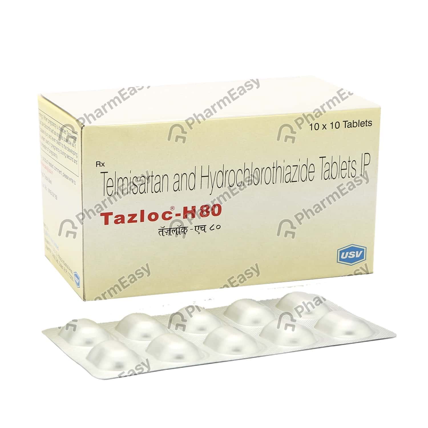 Tazloc H 80mg Tablet - Uses, Side Effects, Dosage, Composition & Price ...