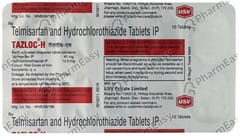 Tazloc H Tablet: Uses, Side-effects, Price, Dosage & More Info - PharmEasy
