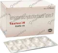 Tazloc H Tablet: Uses, Side-effects, Price, Dosage & More Info - PharmEasy
