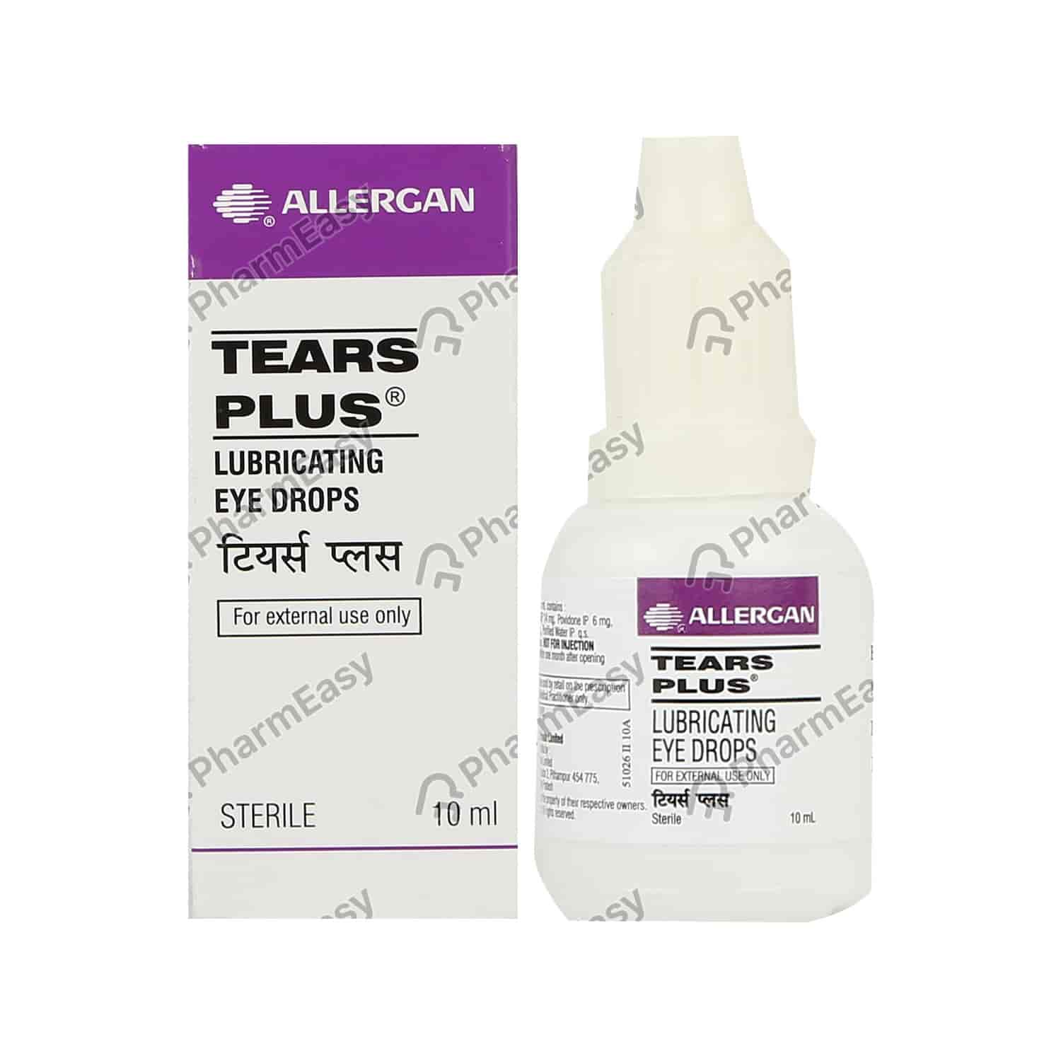 Buy Tears Plus Eye Drops 10ml Online at Flat 18% OFF* | PharmEasy