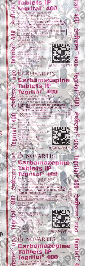Tegrital 400 MG Tablet (10): Uses, Side Effects, Price & Dosage | PharmEasy