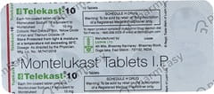 Telekast-10 Tablet: Uses, Side-effects, Price, Dosage & More Info ...