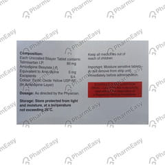 Telma Am 80mg Strip Of 10 Tablets: Uses, Side Effects, Price & Dosage ...