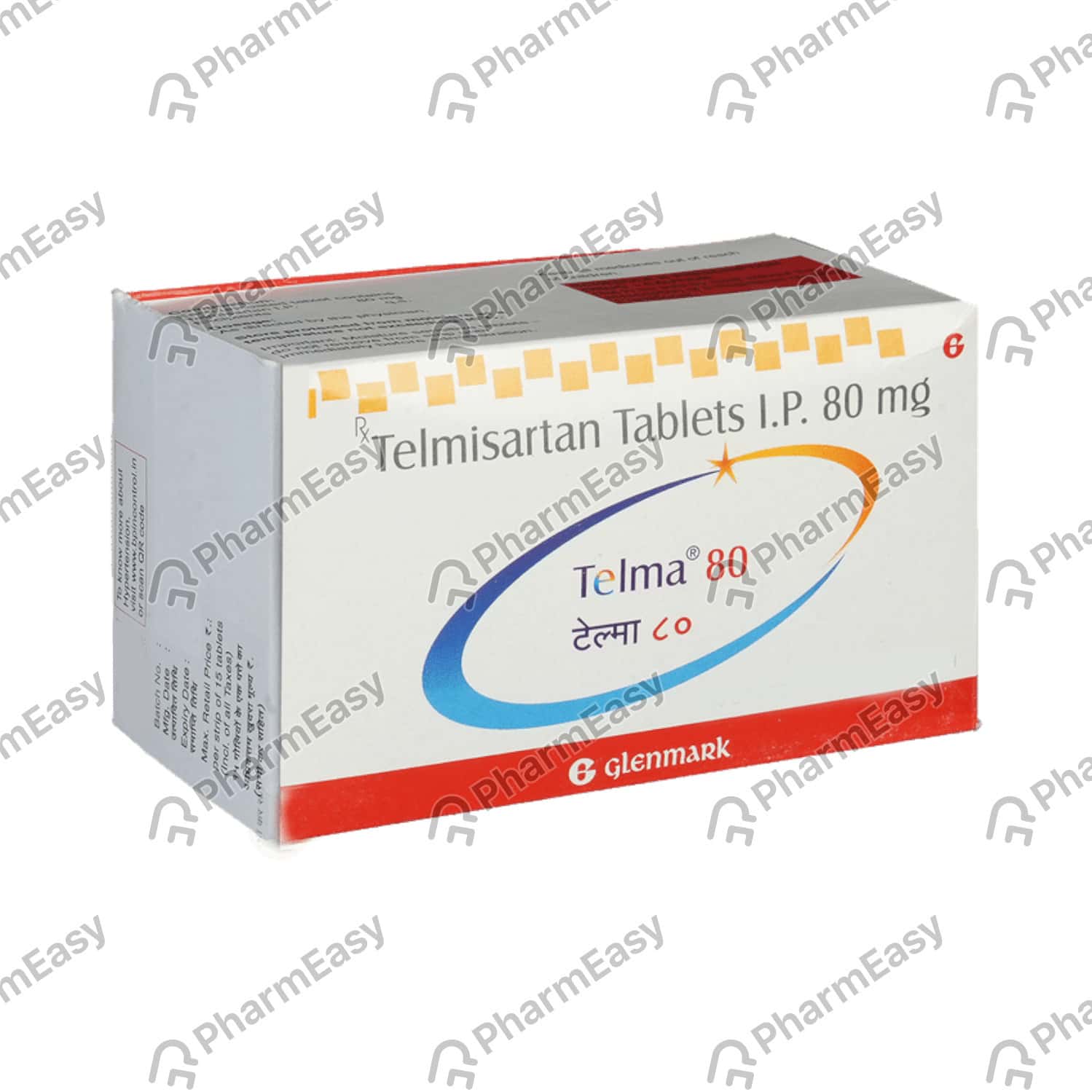 Telma 80 MG Tablet (10): Uses, Side Effects, Price & Dosage | PharmEasy