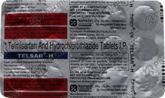 Telsar H 40mg Strip Of 15 Tablets: Uses, Side Effects, Price & Dosage ...