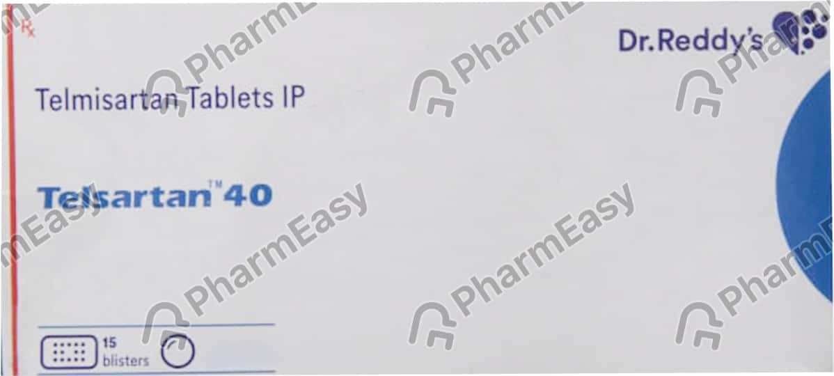 Telsartan 40 MG Tablet (10): Uses, Side Effects, Price & Dosage | PharmEasy