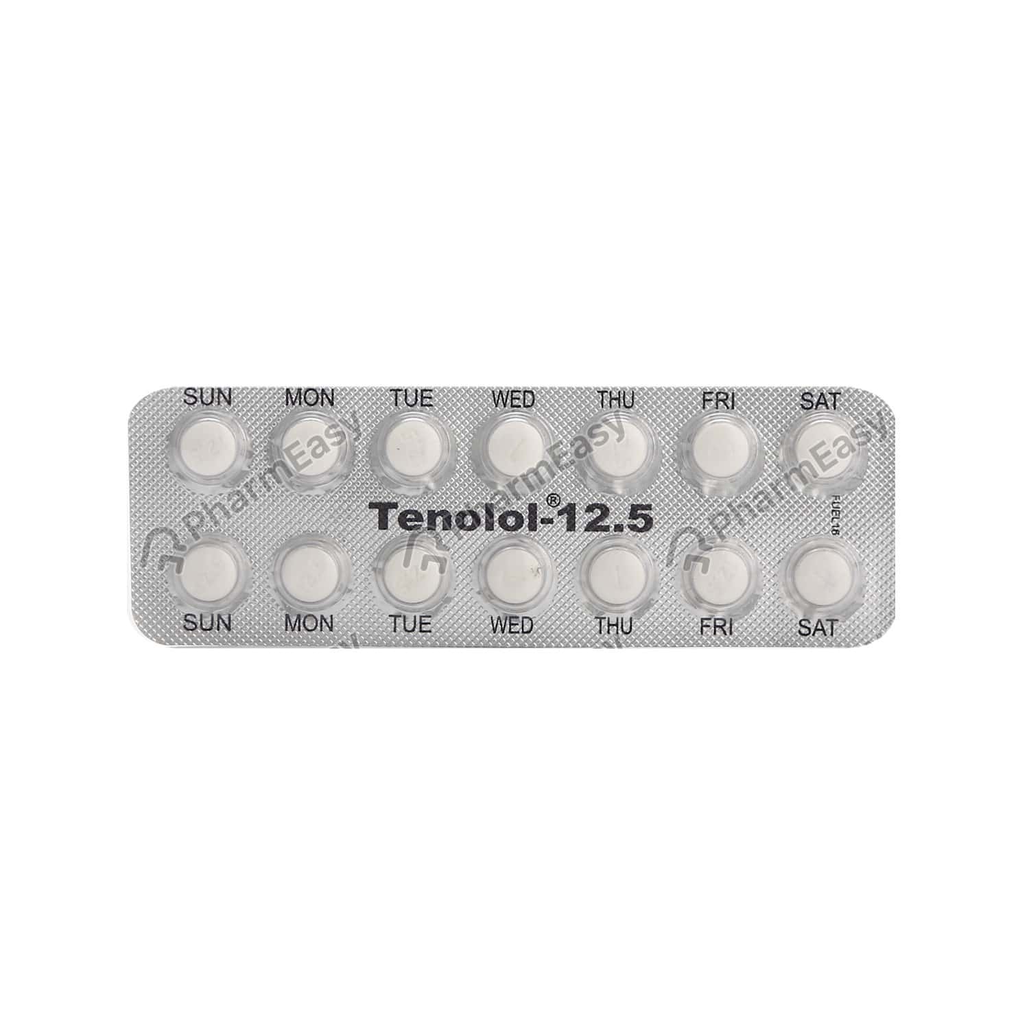 Tenolol 12.5 MG Tablet (14) - Uses, Side Effects, Dosage, Composition ...