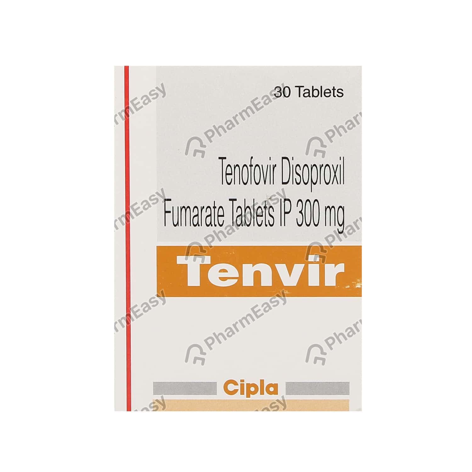 Tenvir 300 MG Tablet (30) - Uses, Side Effects, Dosage, Composition ...