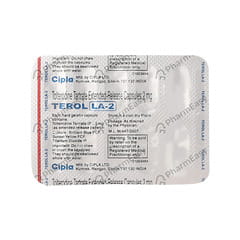 Buy Terol La 2 MG Capsule (10) Online at Flat 18% OFF* | PharmEasy