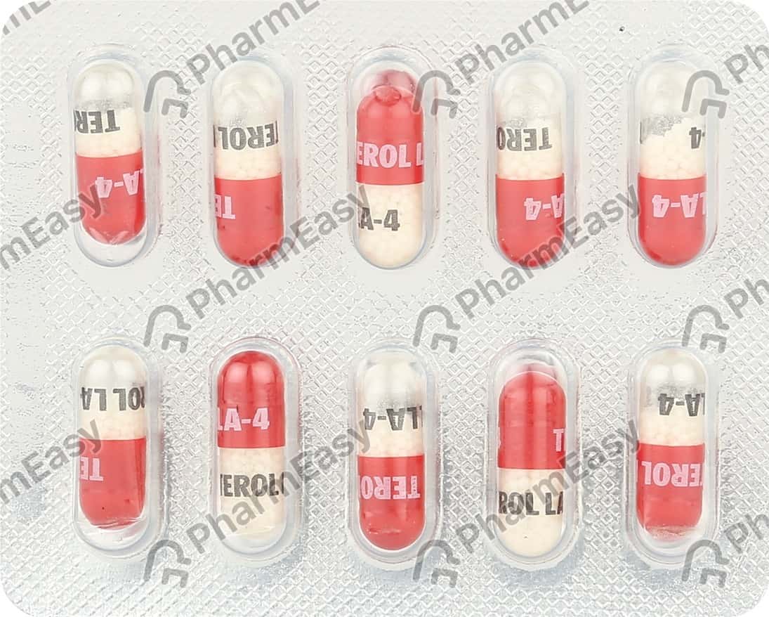 Terol La 4 MG Capsule (10): Uses, Side Effects, Price & Dosage | PharmEasy