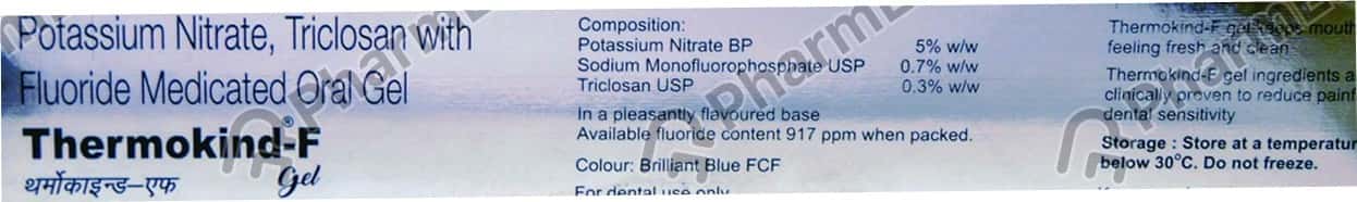 Buy THERMOKIND F TUBE OF 100GM GEL Online & Get Upto 60% OFF at PharmEasy
