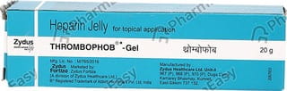Thrombophob Tube Of 20gm Gel: Uses, Side Effects, Price, Dosage ...