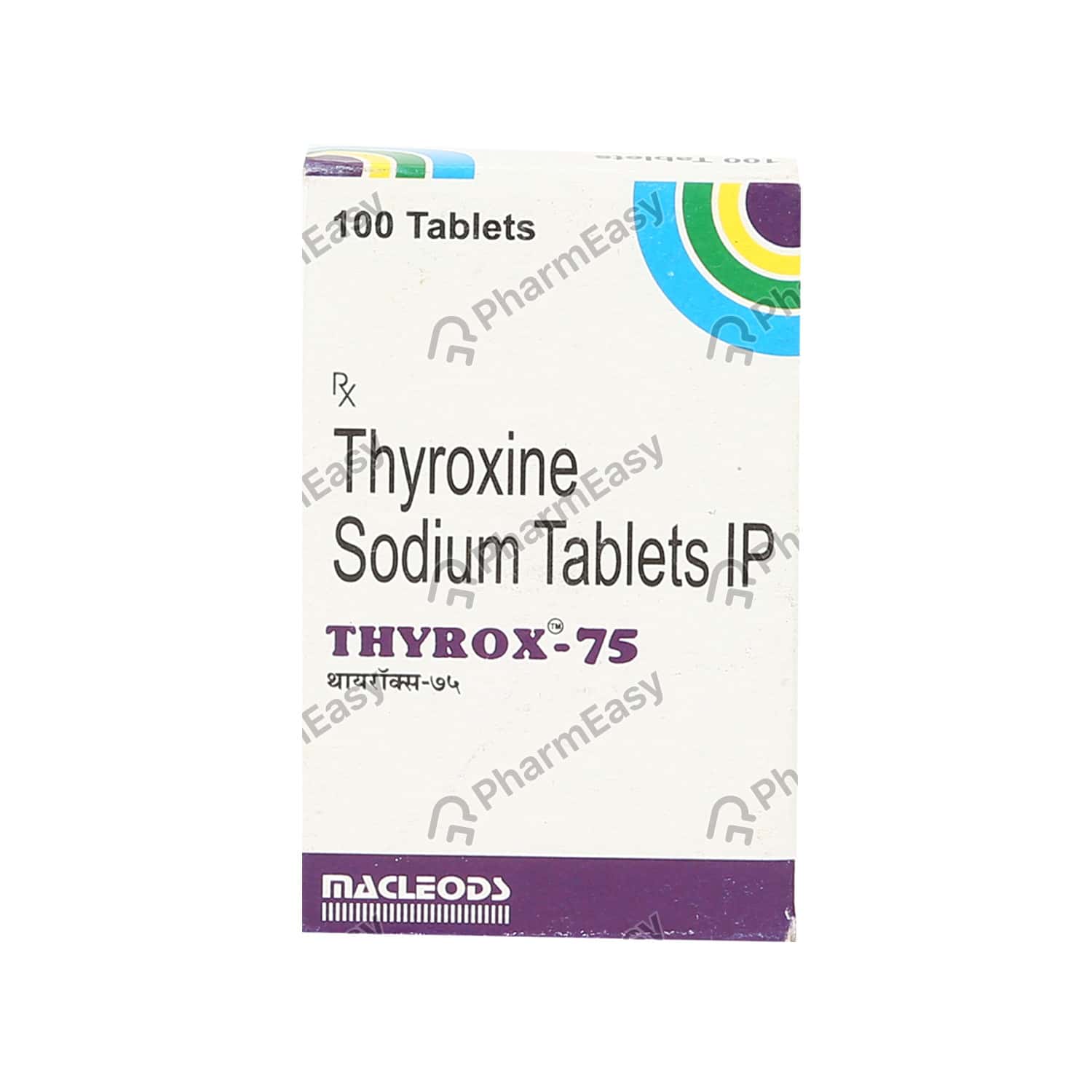 Buy Thyrox 75 MCG Tablet (100) Online at Flat 18% OFF* | PharmEasy
