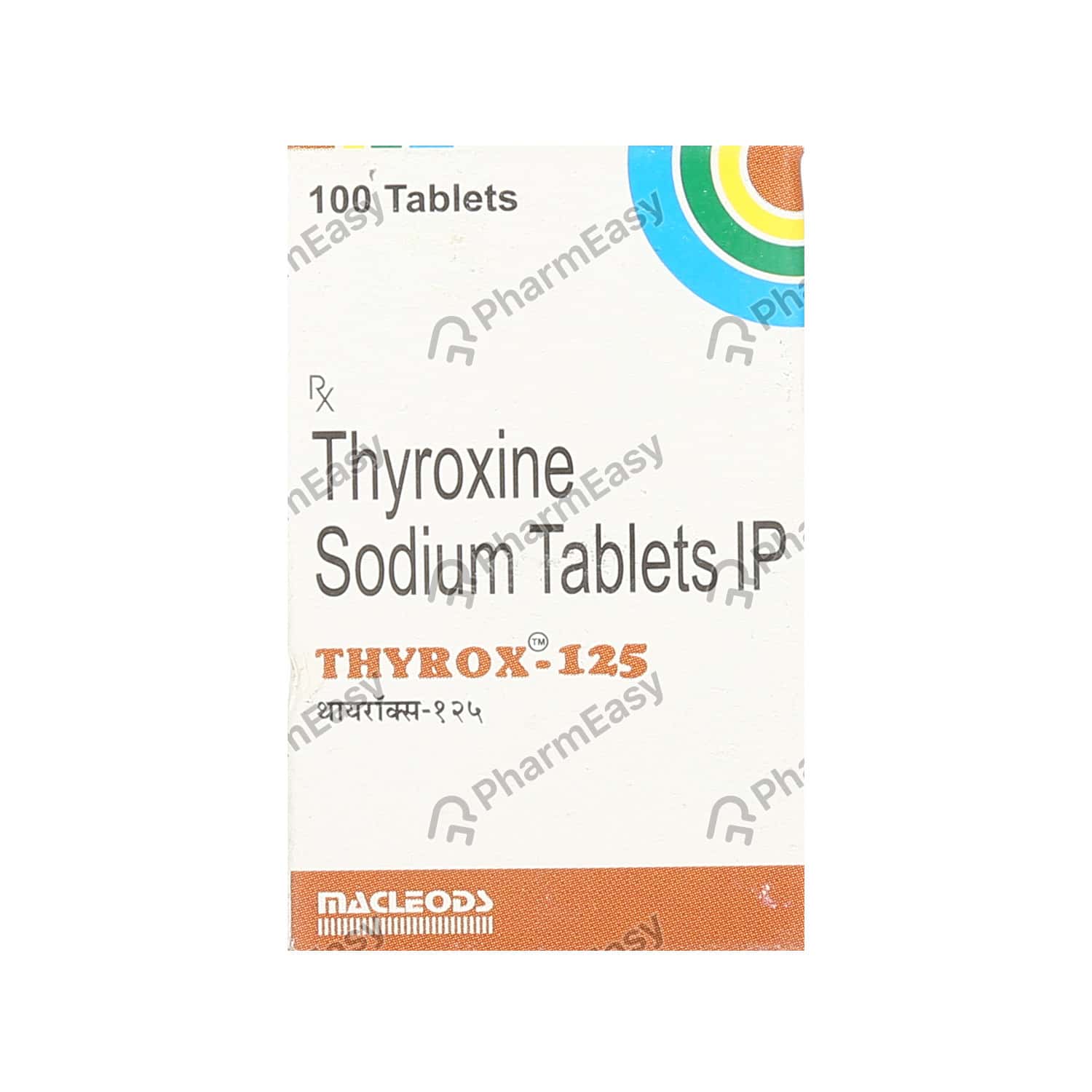 Buy Thyrox 125 MG Tablet (100) Online at Flat 18% OFF* | PharmEasy