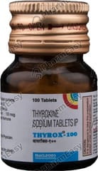 Thyrox 100 MCG Tablet (100): Uses, Side Effects, Price & Dosage | PharmEasy