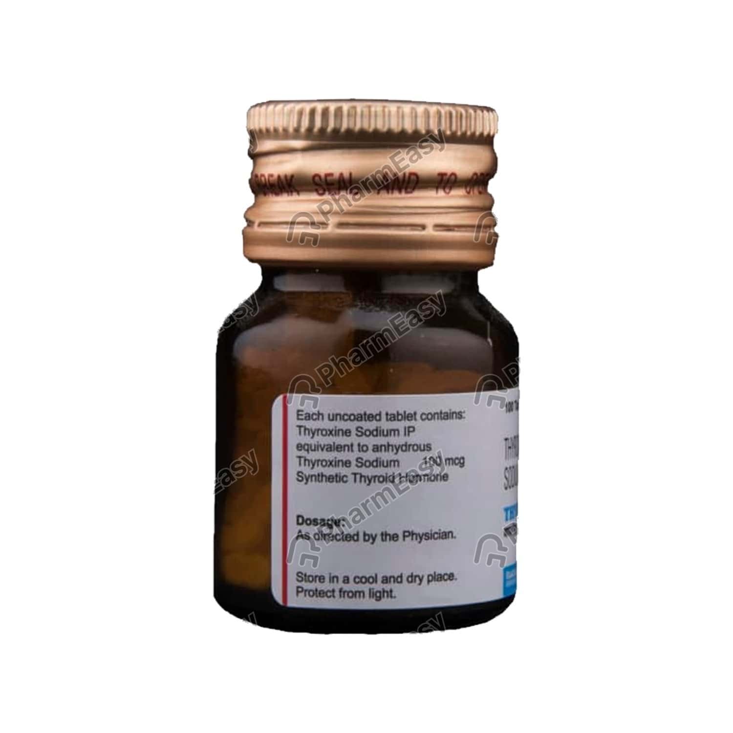 Buy Thyrox 100 MCG Tablet (100) Online at Flat 18% OFF* | PharmEasy