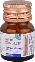 Thyrox 200 MCG Tablet (100): Uses, Side Effects, Price & Dosage | PharmEasy