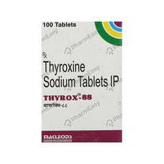 Buy Thyrox 88 MCG Tablet (100) Online at Flat 18% OFF* | PharmEasy