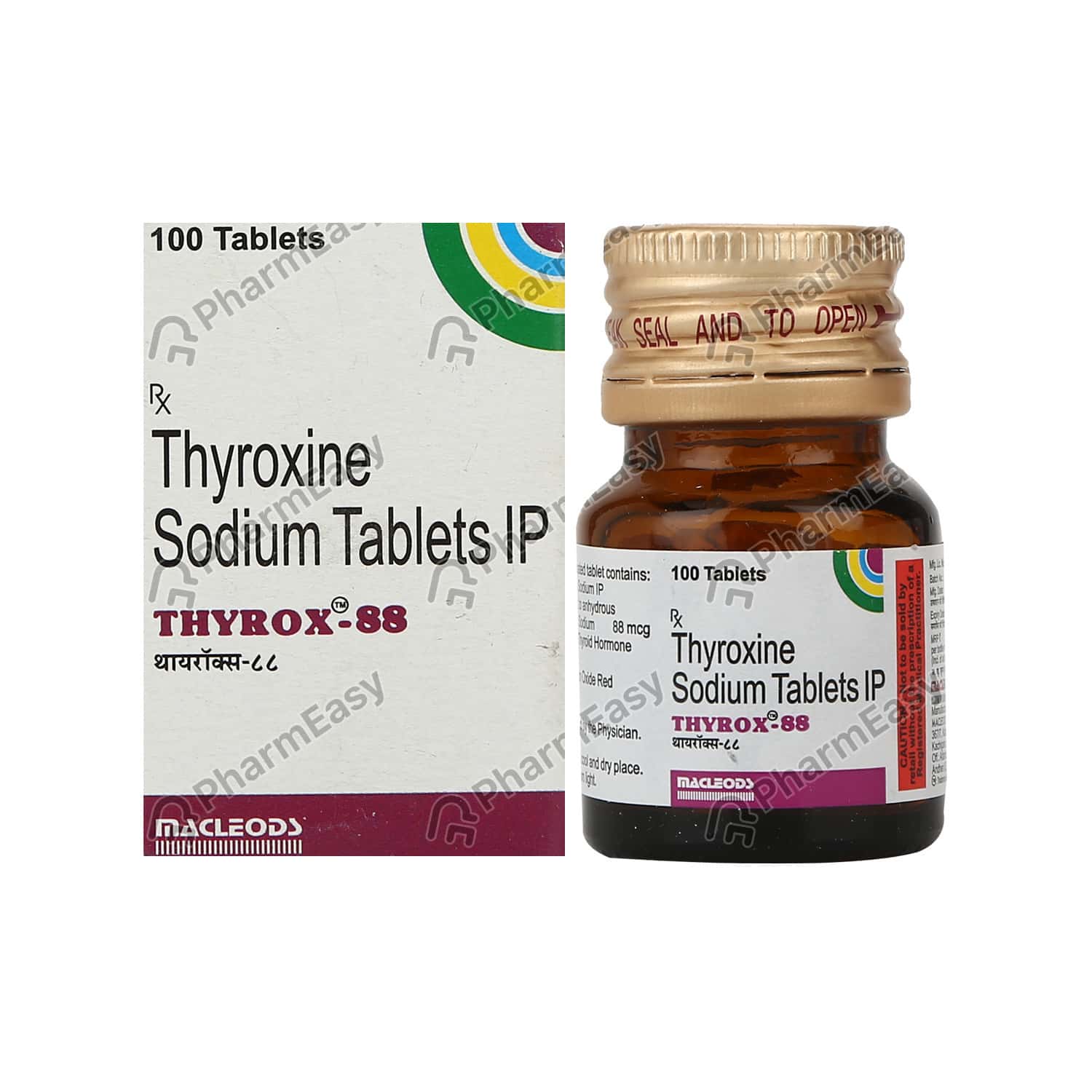 Buy Thyrox 88mcg Tablet Online at Flat 18% OFF* | PharmEasy