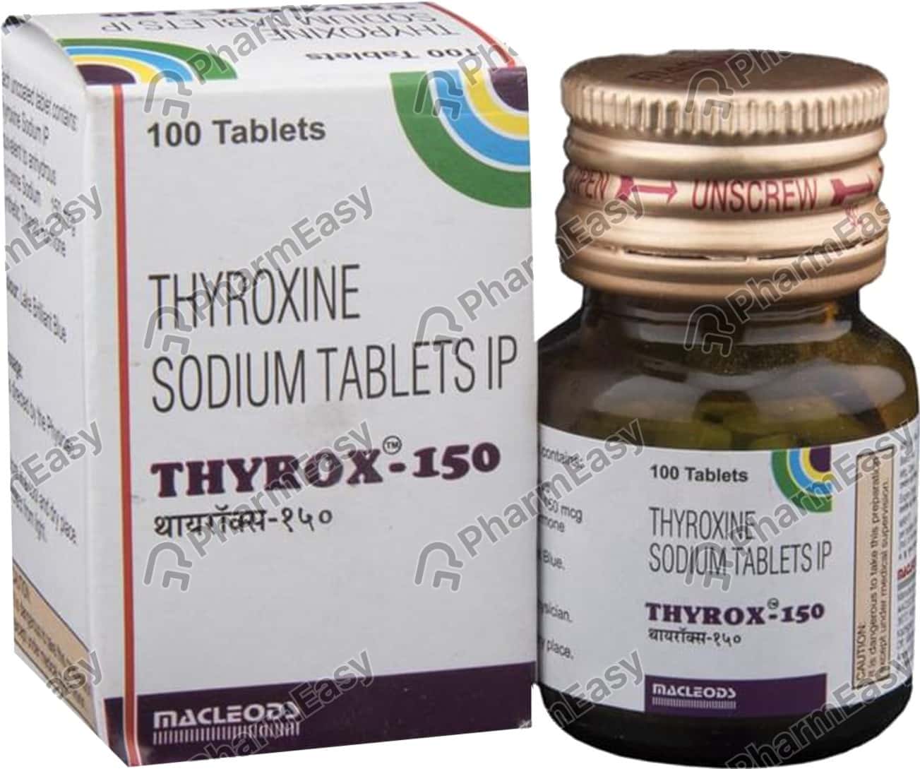 Thyrox 150 MCG Tablet (100): Uses, Side Effects, Price & Dosage | PharmEasy