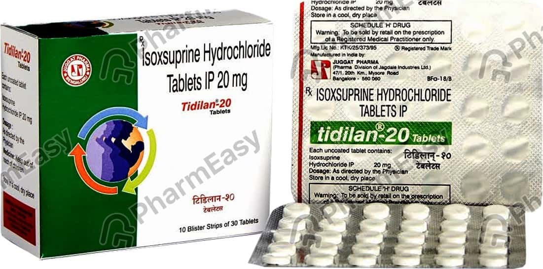 Tidilan 20 MG Tablet (30): Uses, Side Effects, Price & Dosage | PharmEasy